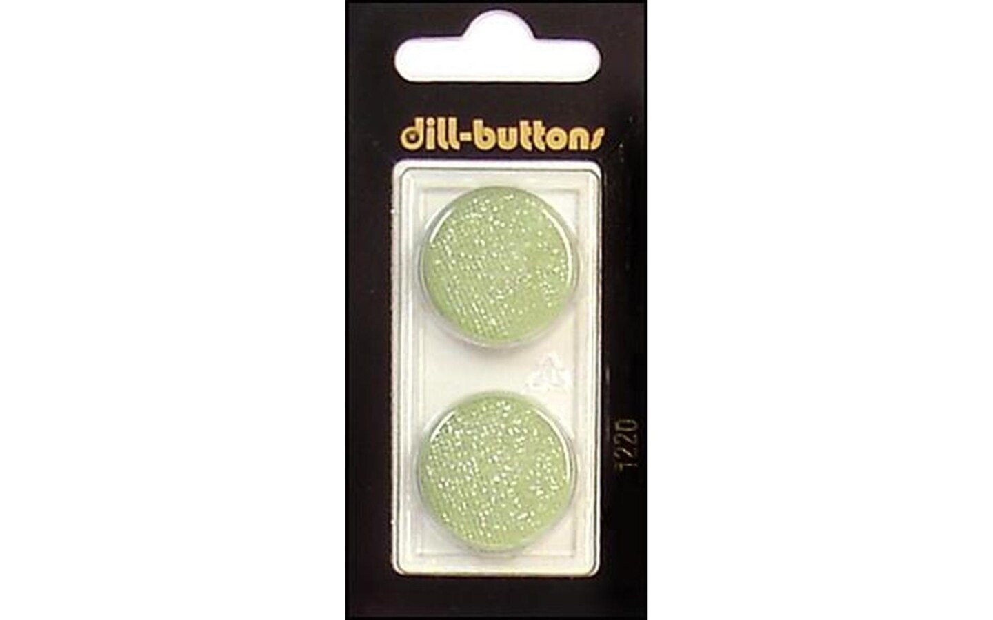Dill Buttons 23Mm 2Pc Shank Light Green | Michaels