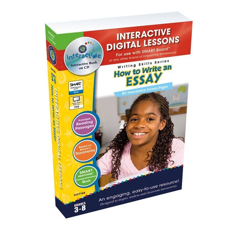 How To Write An Essay Interactive Whiteboard Lessons Book | Michaels