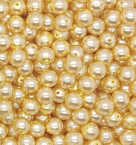 6mm Glass Pearl Dangles, 10 Charms in Your Choice of Colors ...