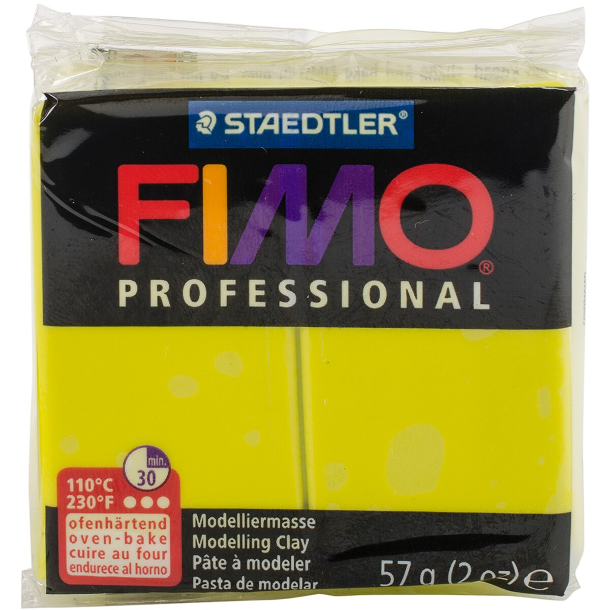 Fimo Professional Soft Polymer Clay 2Oz-Lemon Yellow | Michaels