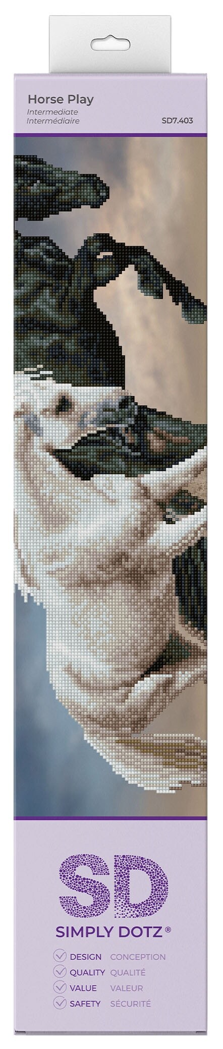 Diamond Dotz Simply Dotz Diamond Art Kit 24.4"X16.5"-Horse Play | Michaels