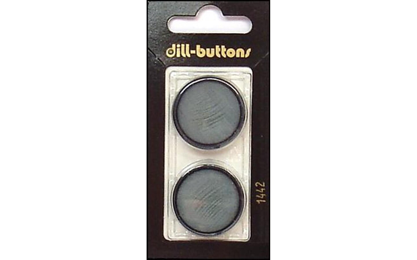 Dill Buttons 25Mm 2Pc Shank Blue | Michaels