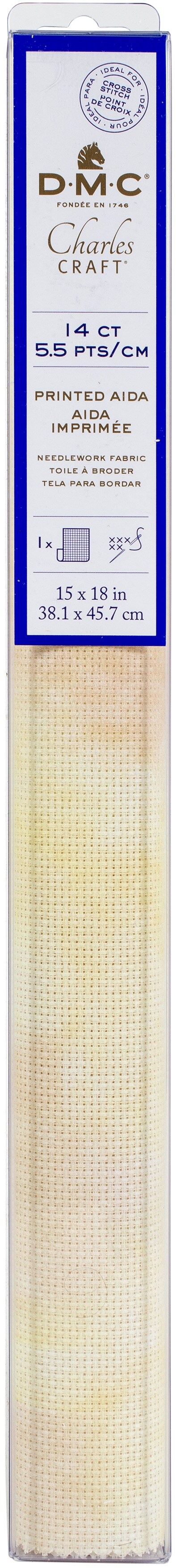 Charles Craft Printed Aida 14 Count 15"X18" Box-Sand Print | Michaels