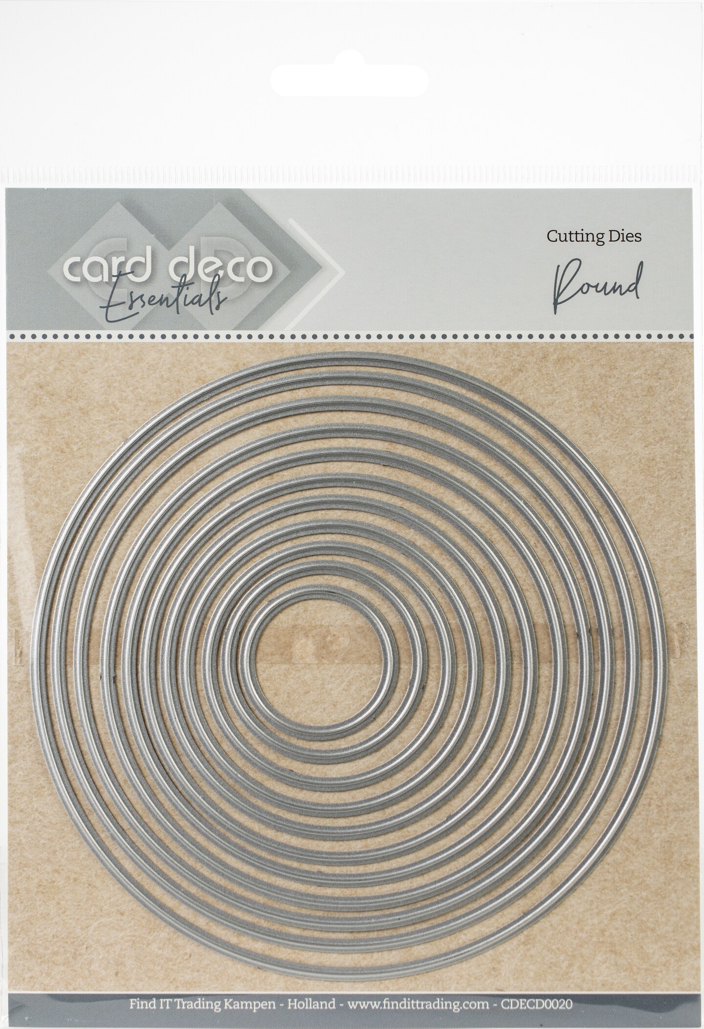 Find It Trading Card Deco Essentials Nesting Cutting Dies-Round | Michaels