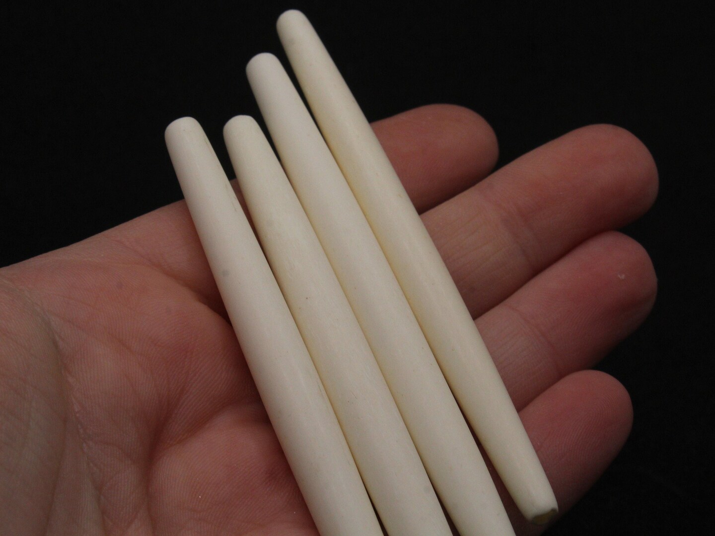 4 3.5 Inch Bone Hair Pipe Long Tube Beads | Michaels