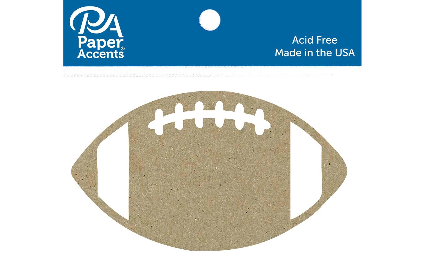 Chip Shape 6pc Football Natural, Model: PA-290897 | Michaels