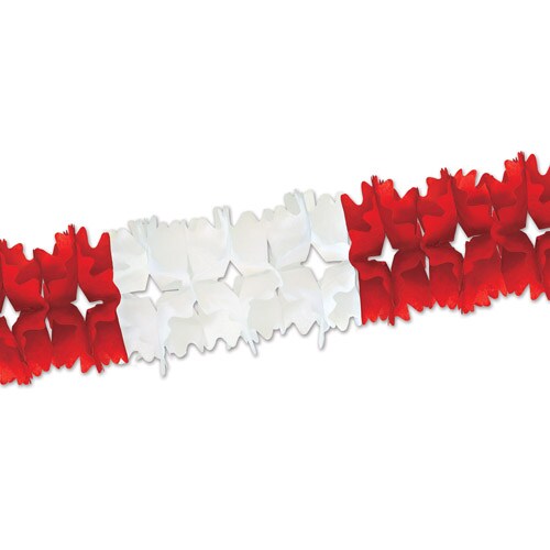 Red & White Pageant Garland | Michaels