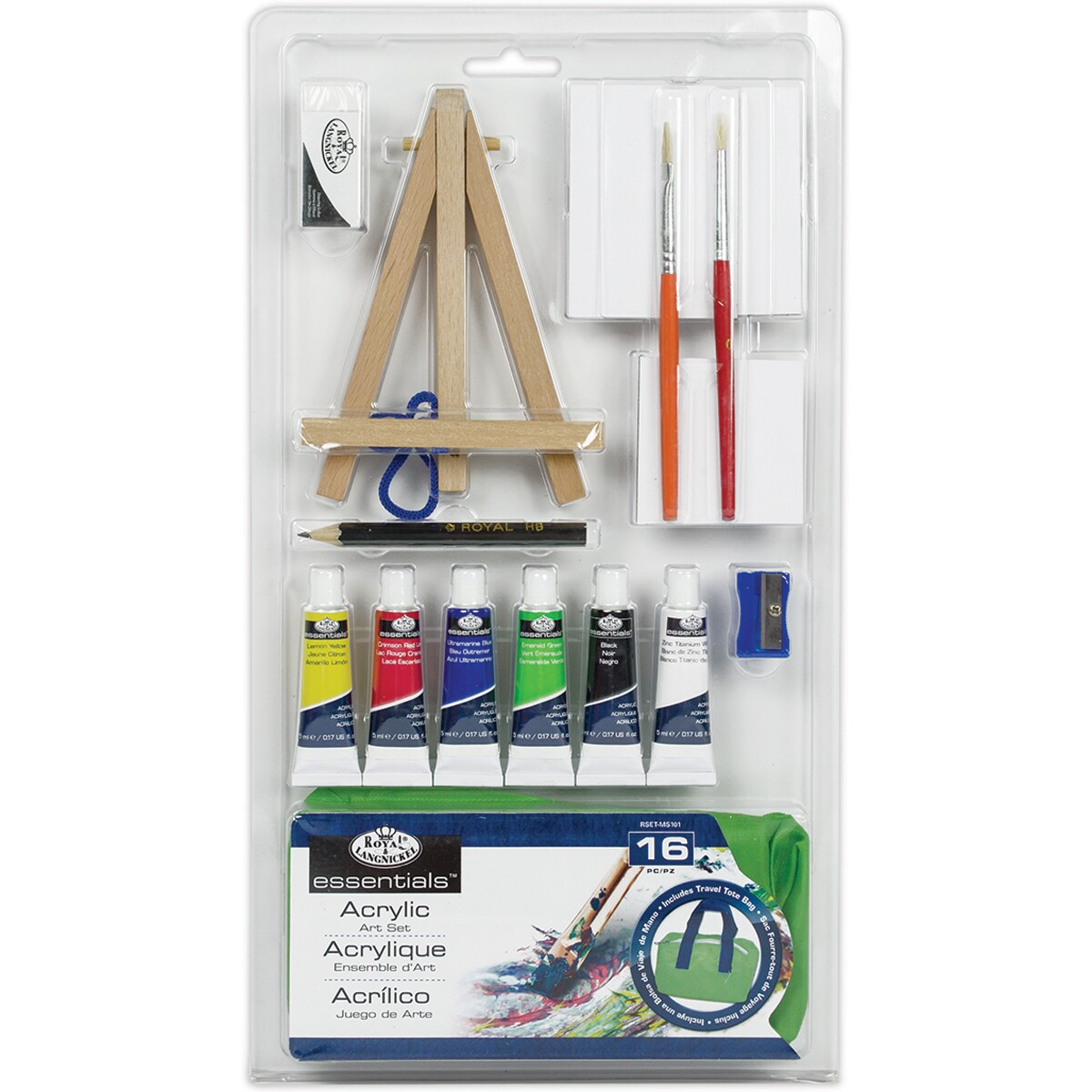Royal & Langnickel(R) essentials(TM) Mini Acrylic Art Set- | Michaels