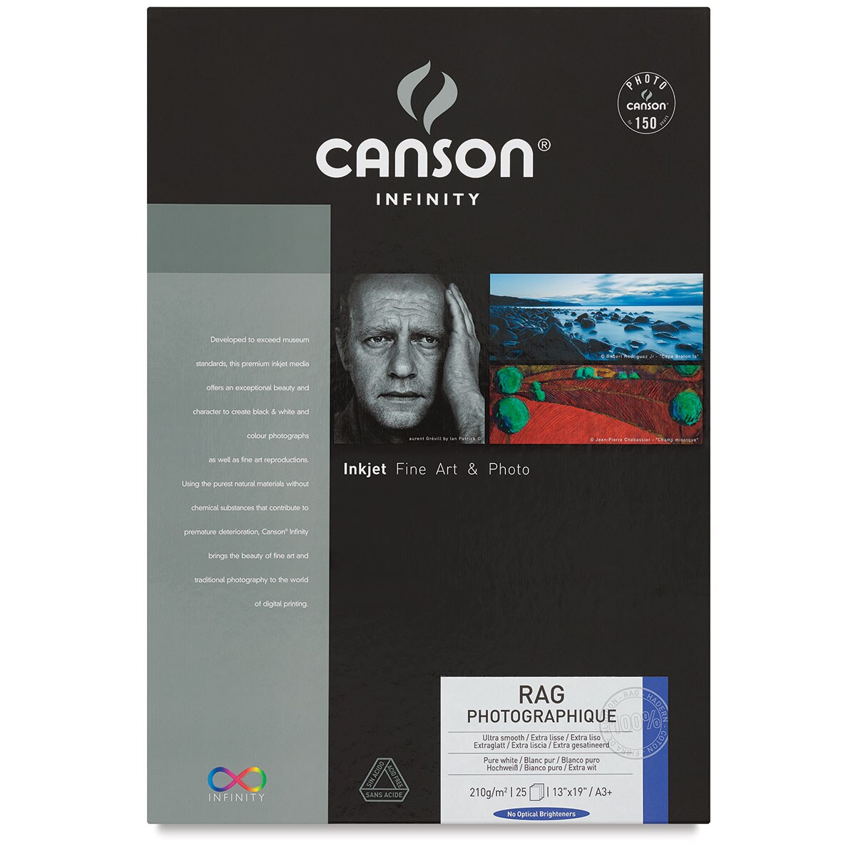 Canson Infinity Rag Photographique - 13" x 19", 110 gsm, Pkg of 25 | Michaels