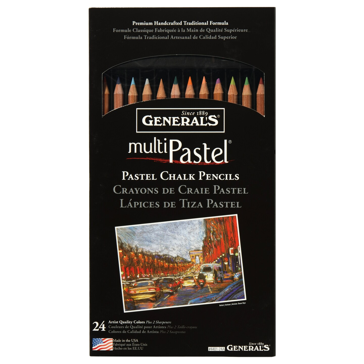 General Pencil Pastel Chalk Pencil Set, 24-Colors | Michaels