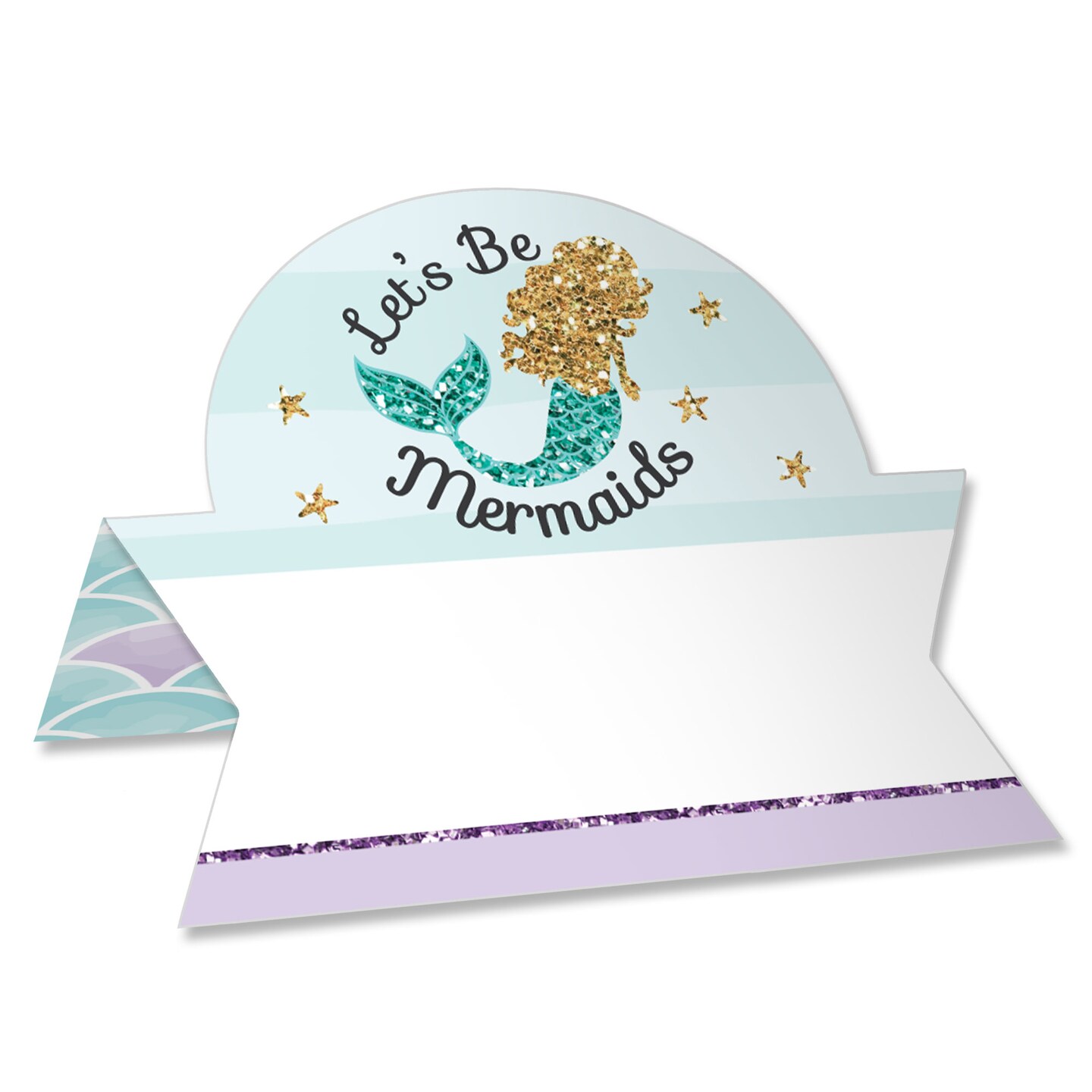 Big Dot of Happiness Let’s Be Mermaids - Baby Shower or Birthday Party ...