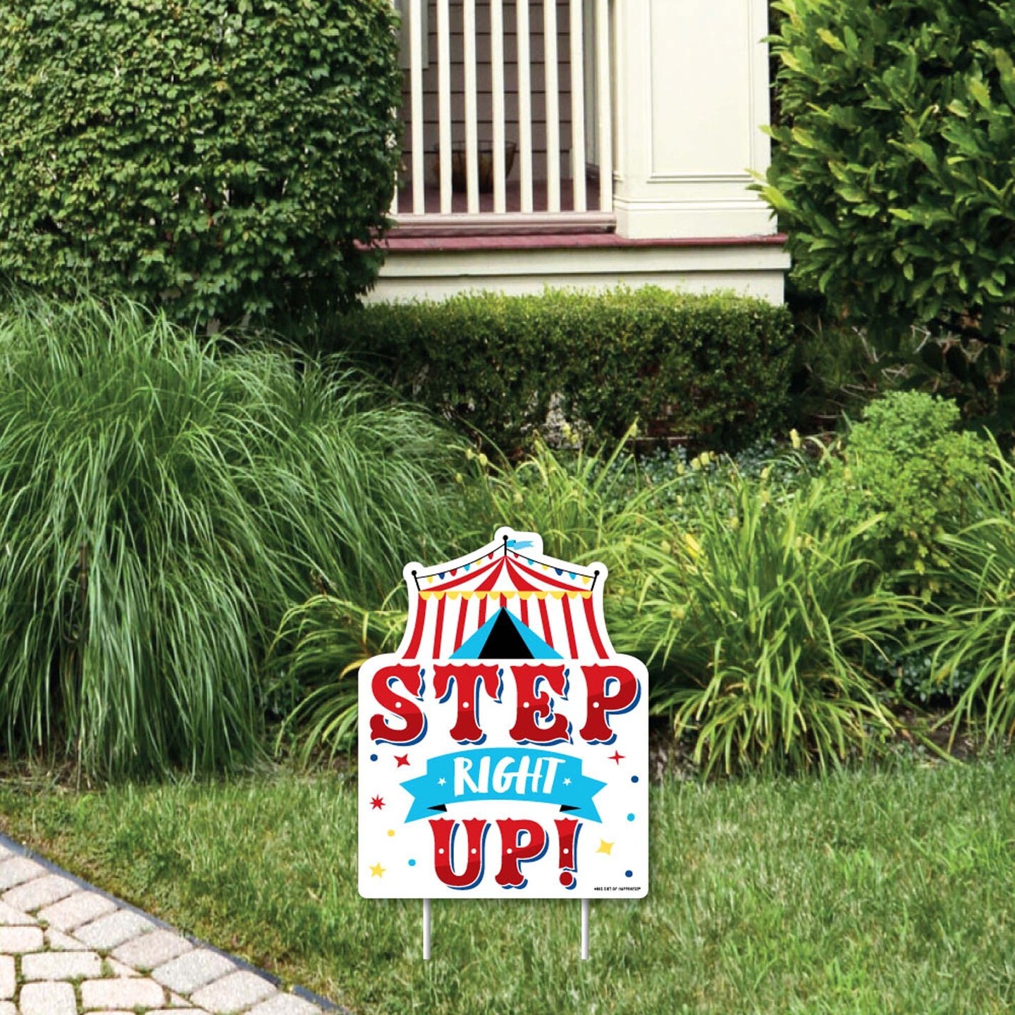 Big Dot of Happiness Carnival - Step Right Up Circus - Outdoor Lawn ...