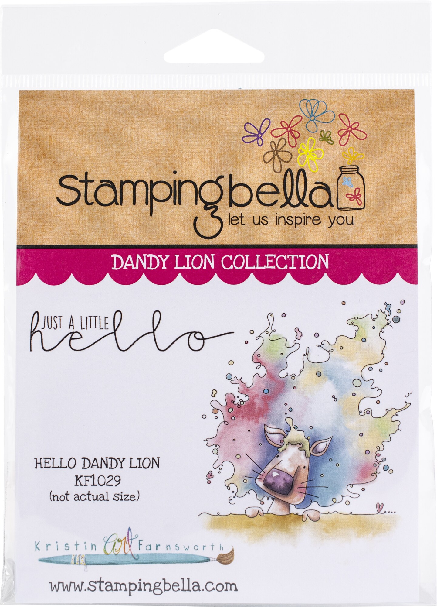 Stamping Bella Cling Stamps-Hello Dandy Lion | Michaels