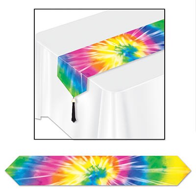 Printed Tie-Dyed Table Runner | Michaels