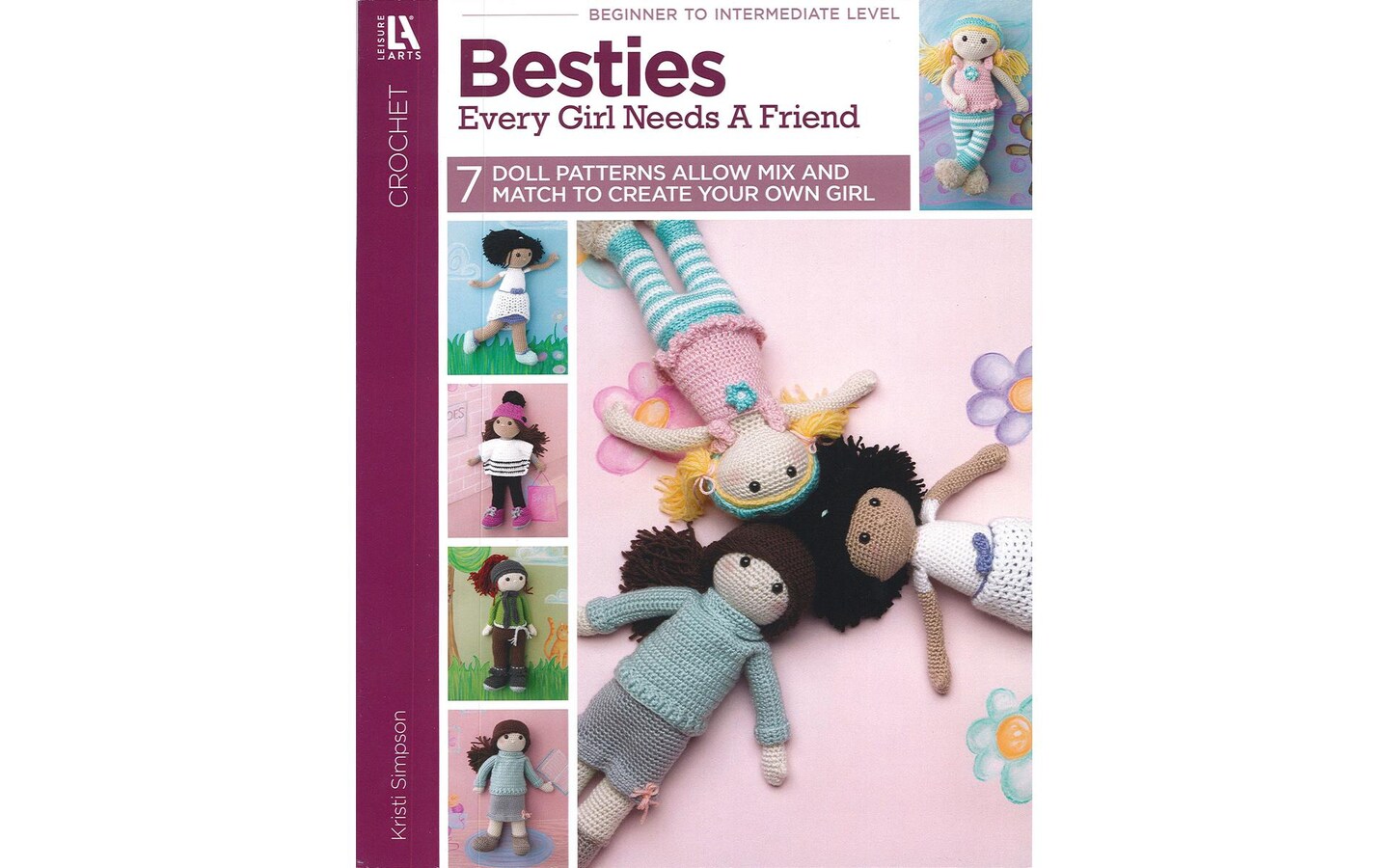 Leisure Arts Besties Every Girl Needs A Friend Crochet Book | Michaels