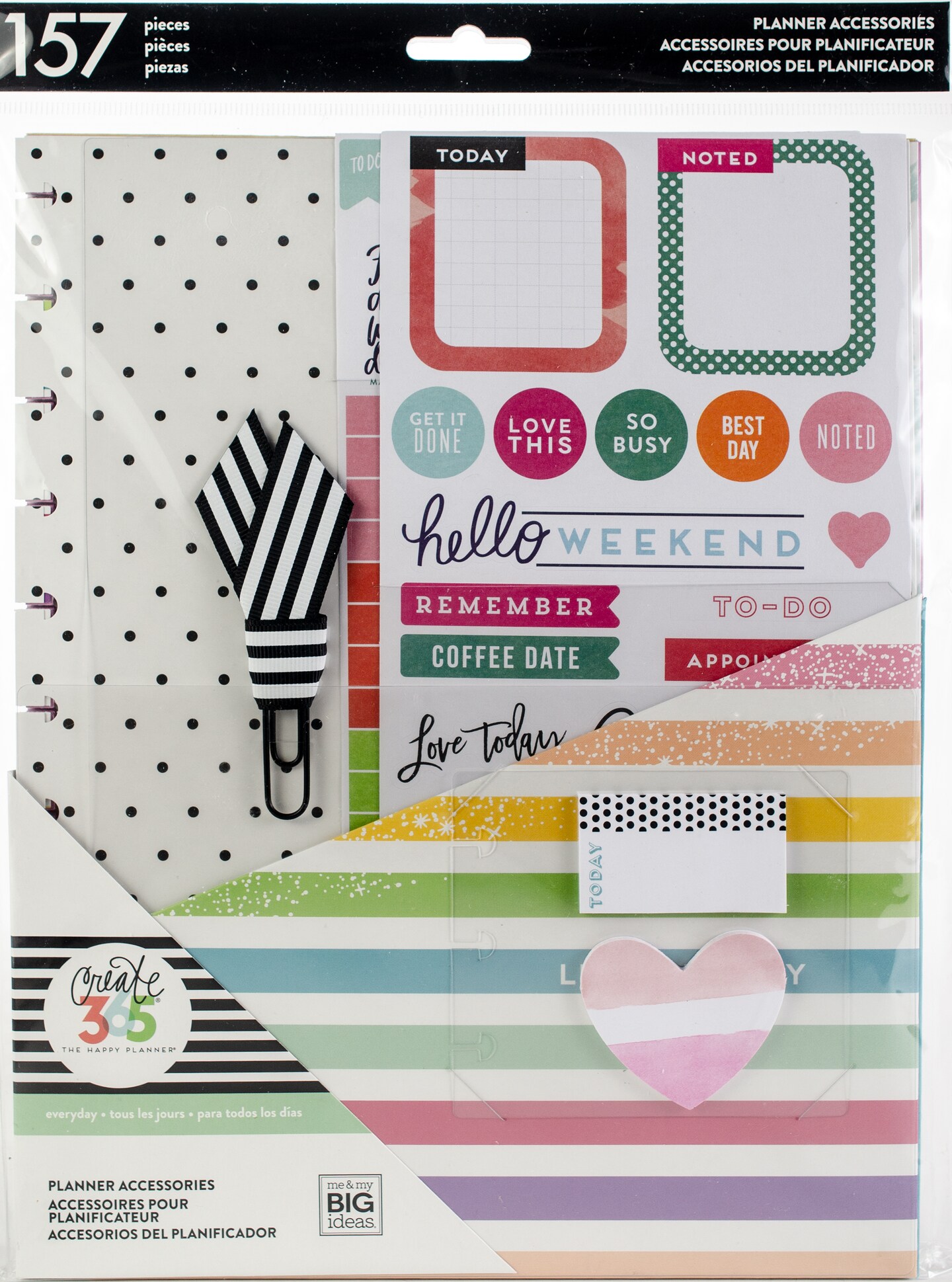 Happy Planner Big Accessories 157/Pkg-Life Is Lovely | Michaels