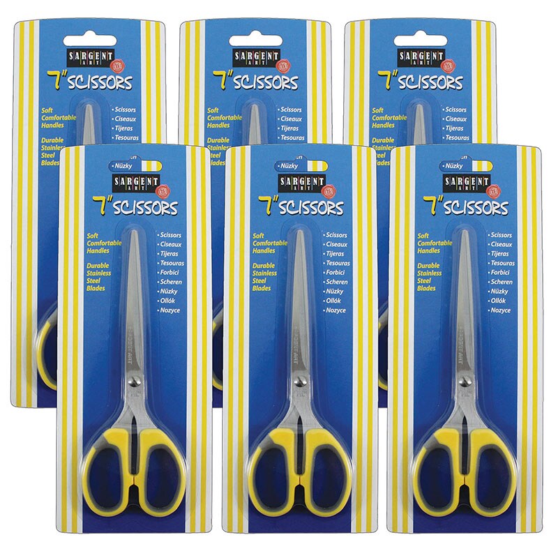 7" Pointed Scissors, Pack Of 6 | Michaels