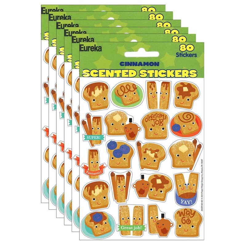 Cinnamon Scented Stickers, 80 Per Pack, 6 Packs | Michaels