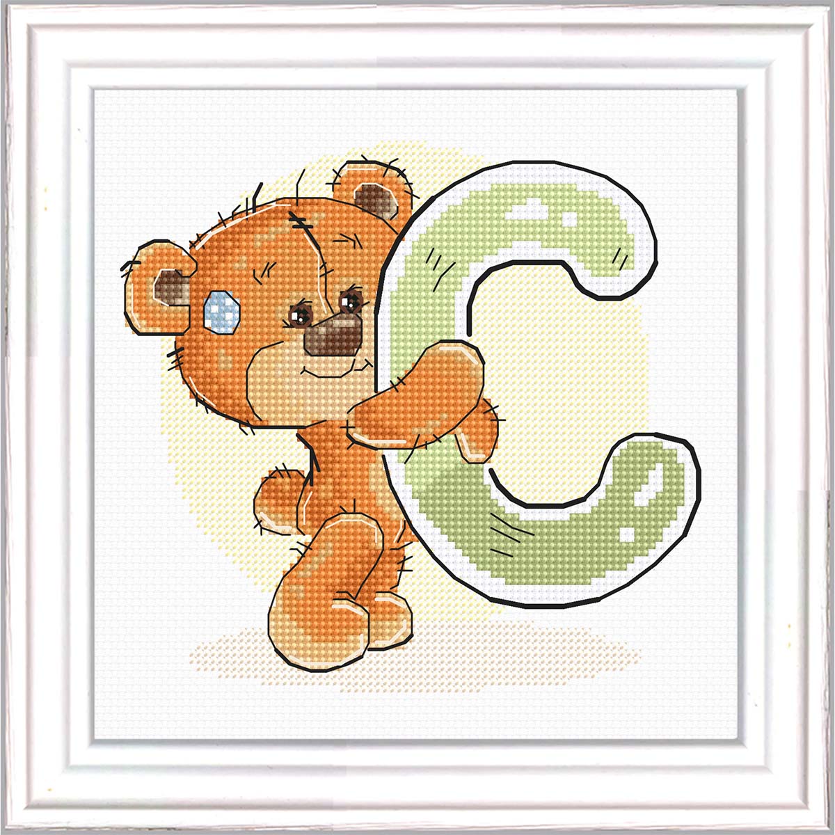 Luca-S The Letter C Counted Cross-Stitch Kit | Michaels