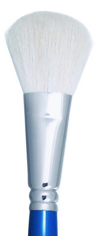 Academy Watercolor White Nylon Round Mop 1-1/2 Inch | Michaels