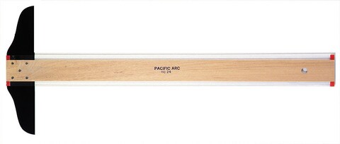 T-SQUARE MAPLE WITH ACRYLIC EDGE 24 INCH, Count: 1, Model: PKTSQ24 ...