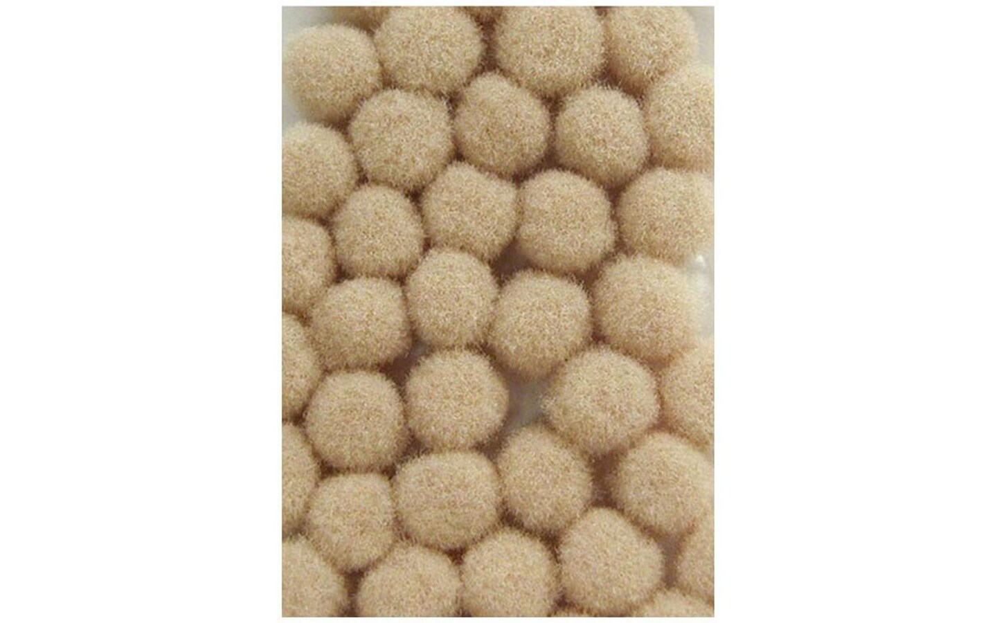 Pa Ess Pom Pom 3Mm 40Pc Beige | Michaels