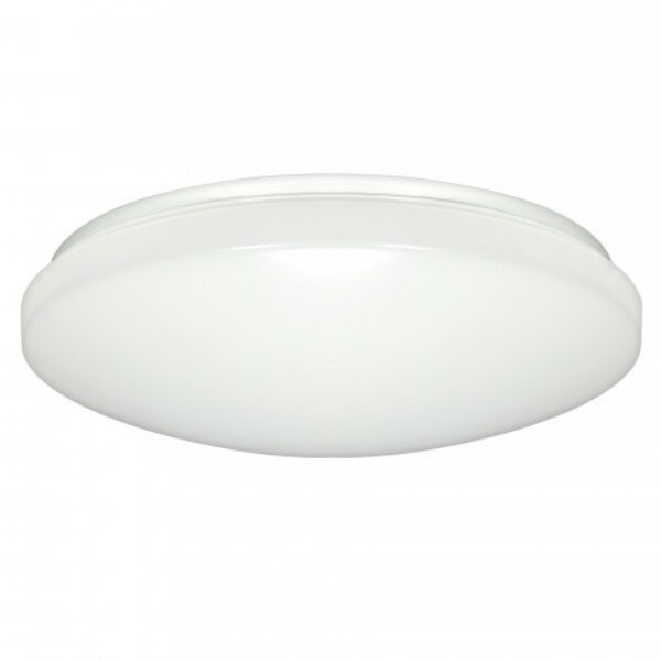 Nuvo 32.5w LED 19 inch Rounded LED Flush Mount with Occupancy Sensor ...