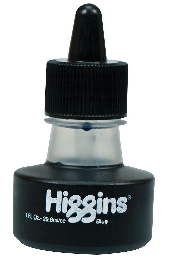 Higgins Drawing Ink - Blue | Michaels