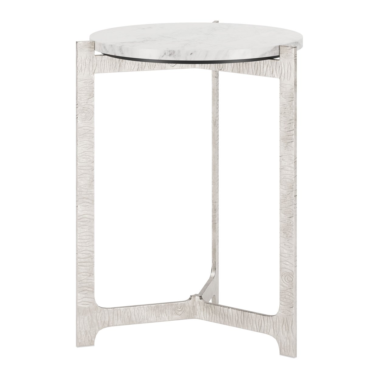 Zuo Modern Contemporary Inc. Barmas Side Table White and Silver | Michaels
