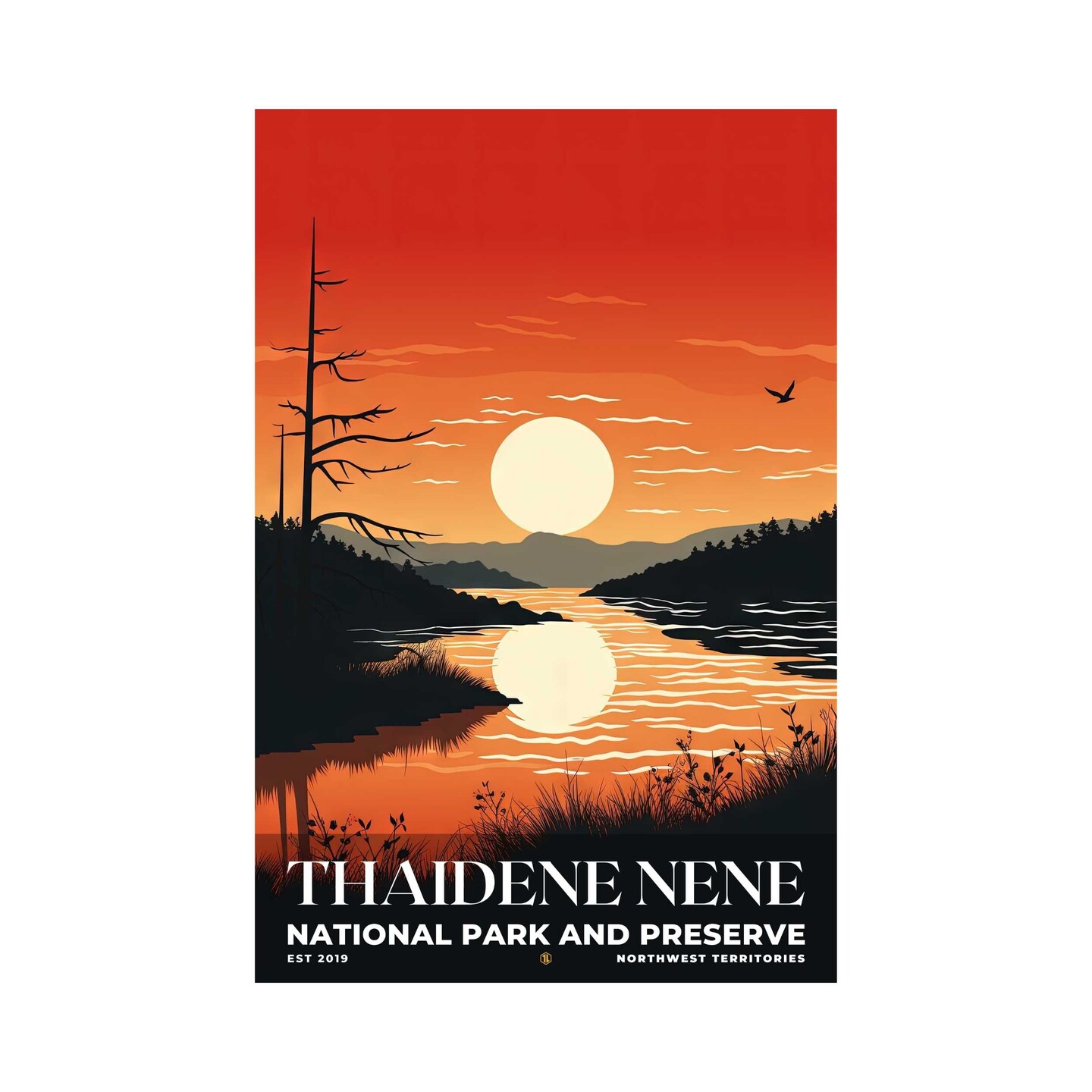 Thaidene Nene National Park Reserve Poster, Travel Print, Office Poster ...
