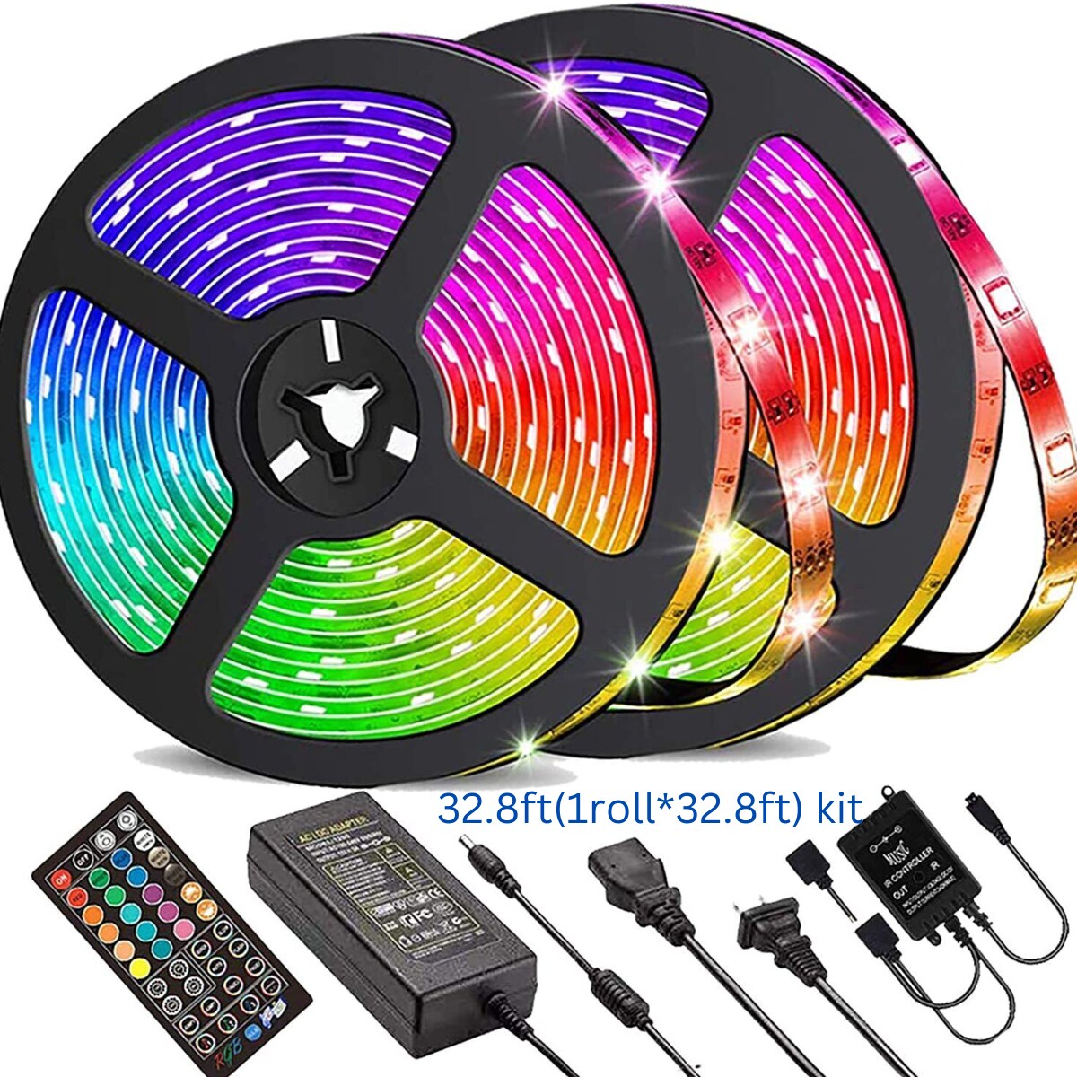 Bluetooth Music Sync Remote Controlled RGB LED Strip Light | Michaels Bluetooth Music Sync Remote Controlled RGB LED Strip Light | Michaels