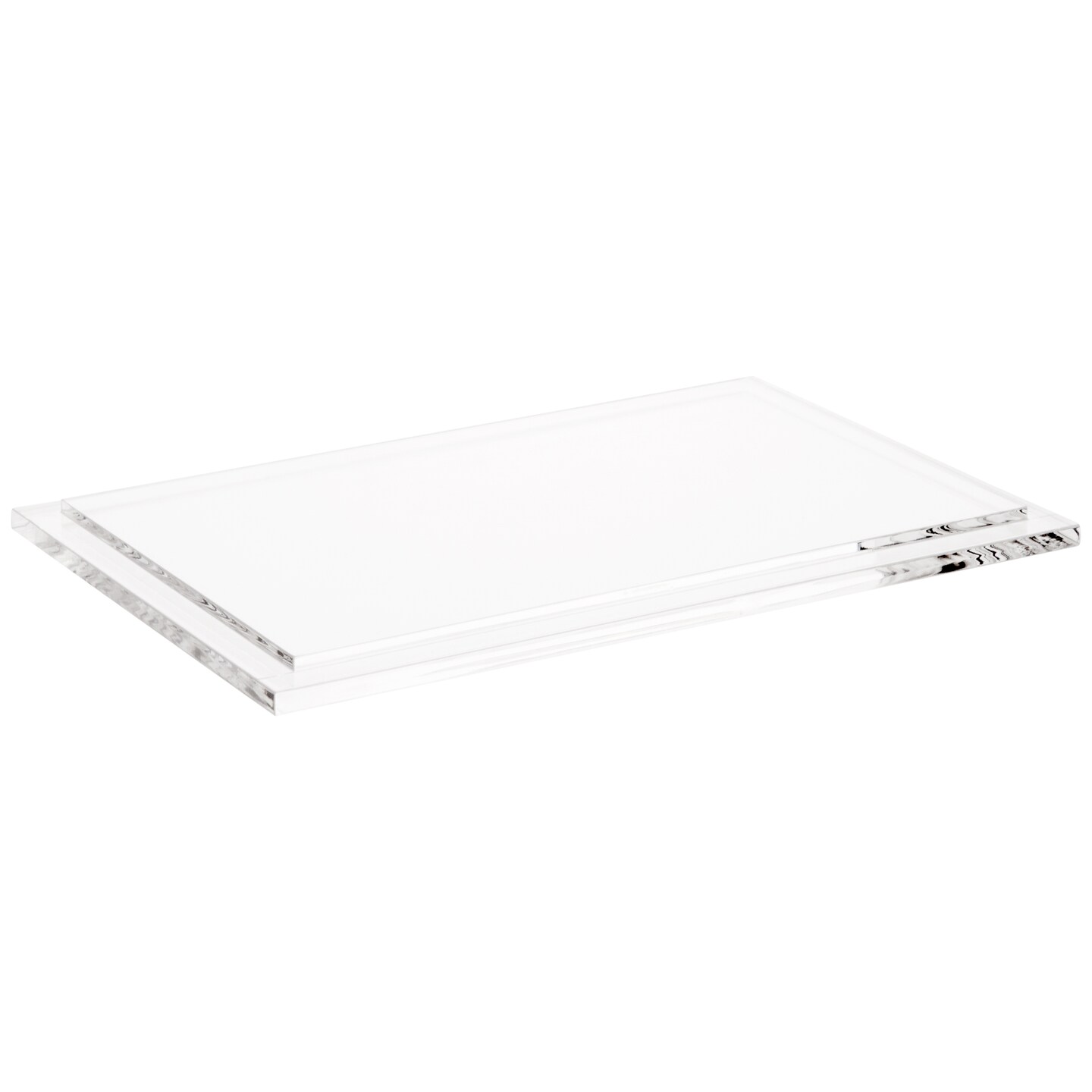 Plymor Clear Acrylic Base for Rectangular Clear Acrylic Display Case, 8 ...