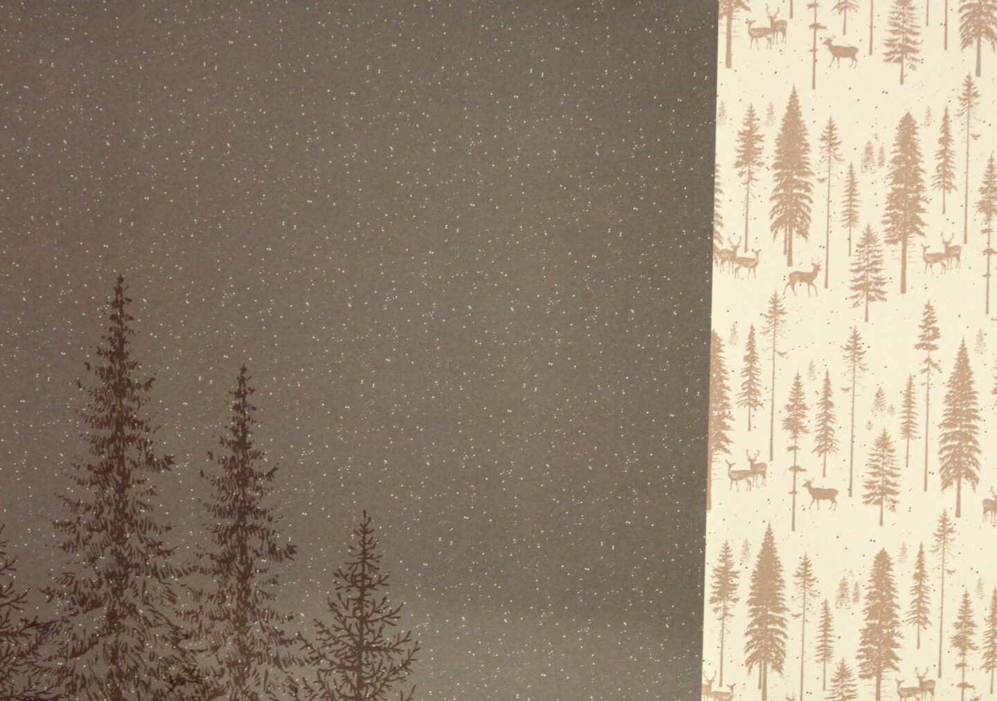 Holiday Pine Winter Pinetrees 12 x 12 Lt. Cardstock Paper | Michaels
