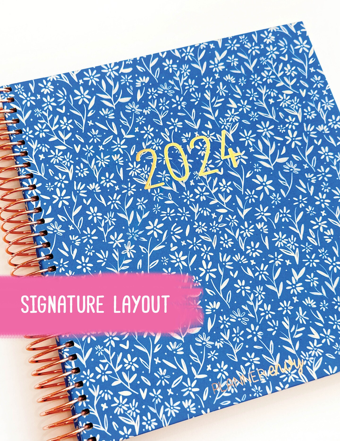 2024 Planner - Signature Layout - "Amalfi Floral" (#026) | Michaels
