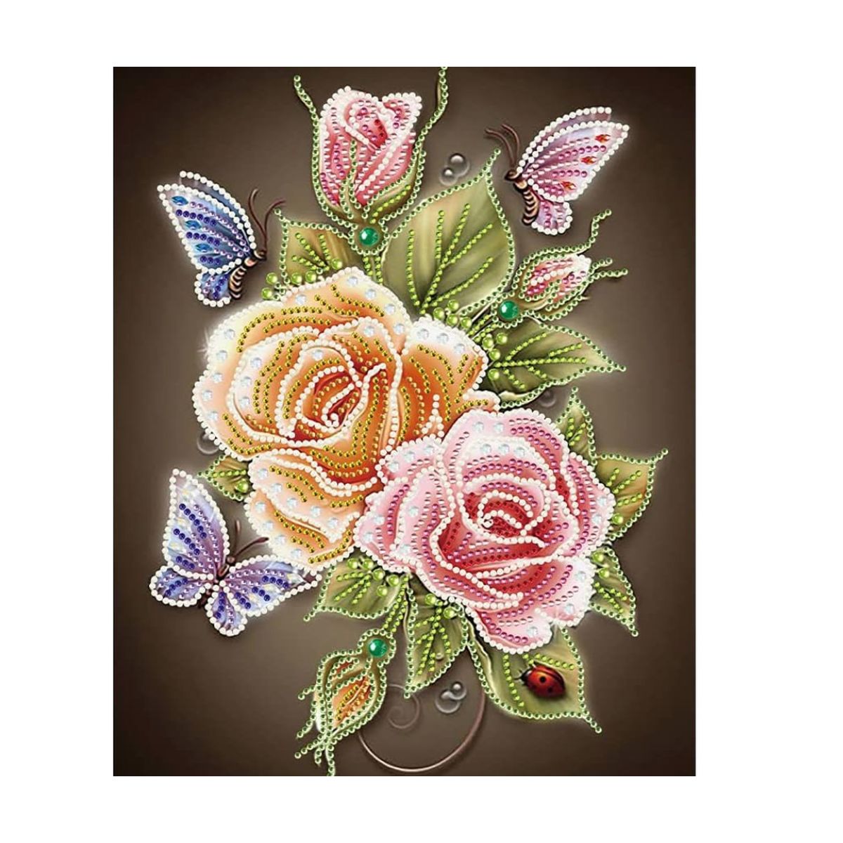 DIY Flowers Diamond Partial Drill Art | Michaels