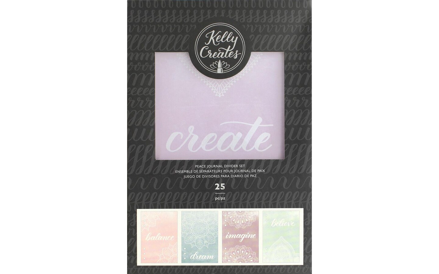 AMC Kelly Creates Peace Journal Divider Set | Michaels
