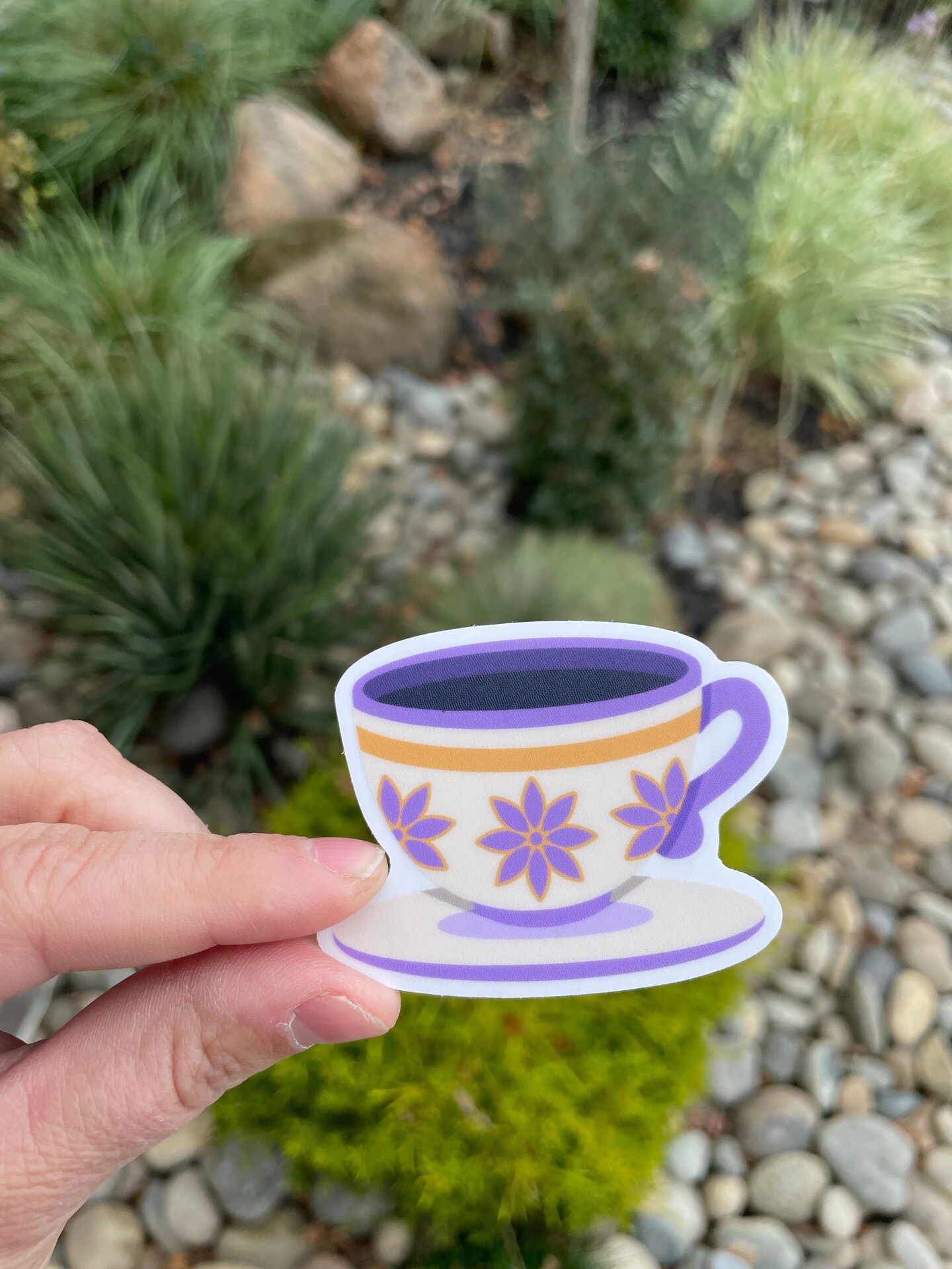 Tea Cup Sticker | Michaels
