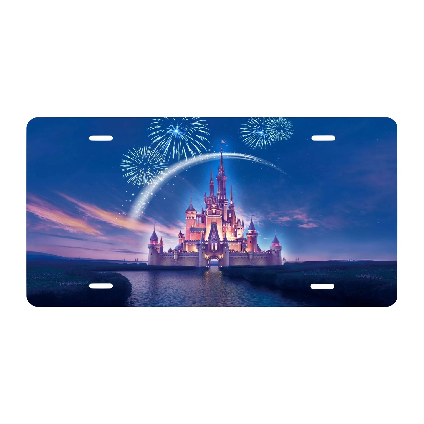 Custom Disney Princess Castle Novelty Front License Plate - Mickey ...