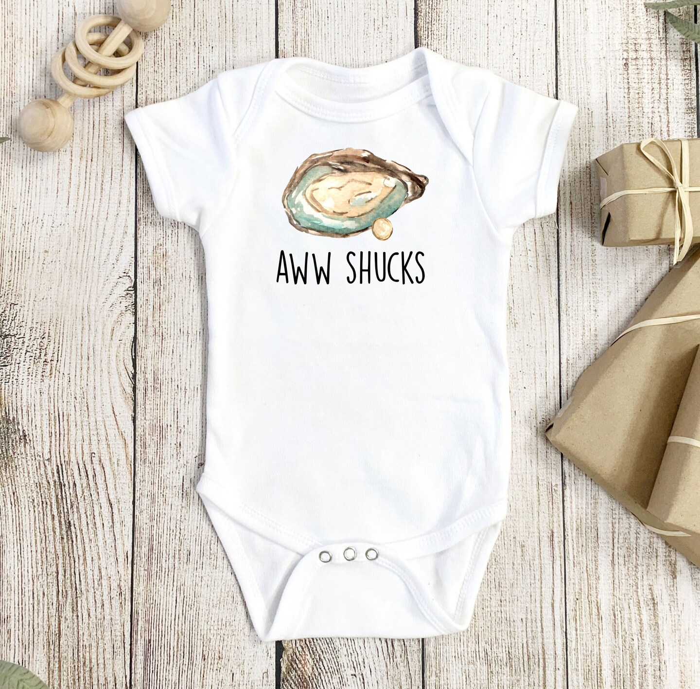 Oyster Onesie®, Oyster Baby Gift, Seafood Onesie®, Nautical Onesie ...