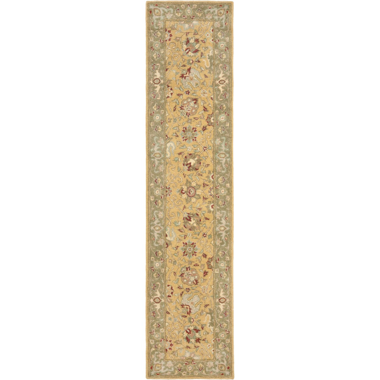 Safavieh Antiquity Collection AT21C Handmade Gold Rug | Michaels Safavieh Antiquity Collection AT21C Handmade Gold Rug | Michaels