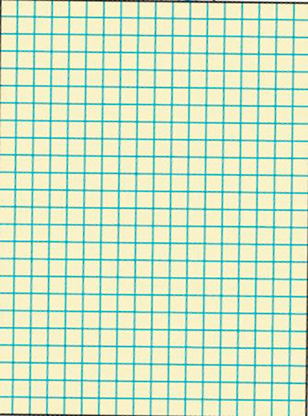 School Smart Graph Paper, 1/2 Inch Rule, 9 x 12 Inches, Manila, 500 ...