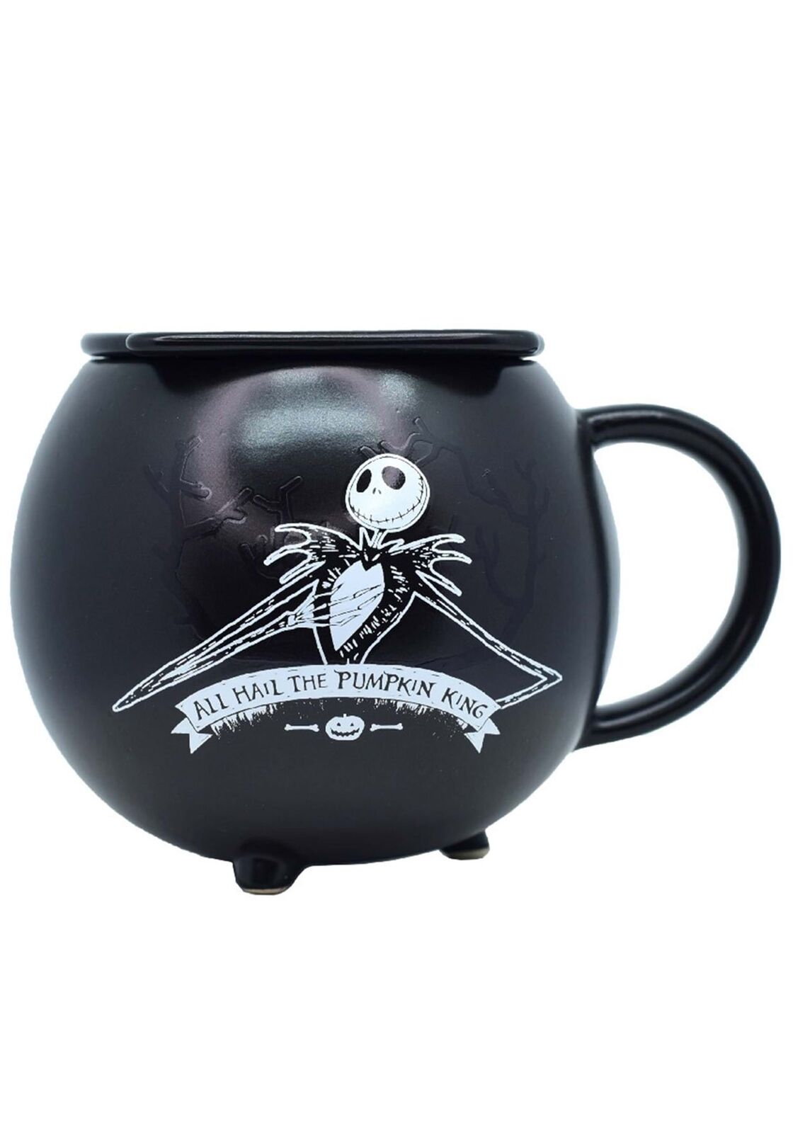 Plastic Skellington Cauldron Mug with Cover | Michaels