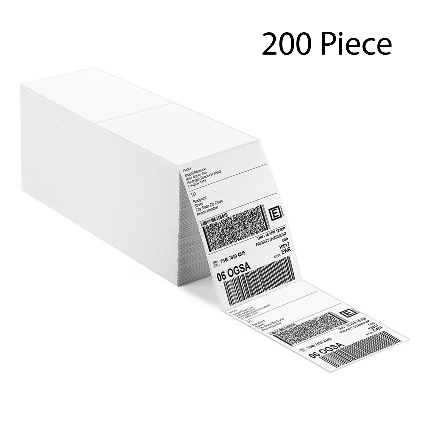 Thermal Shipping Label | 4x6 Perforated Perfection Fanfold Direct ...