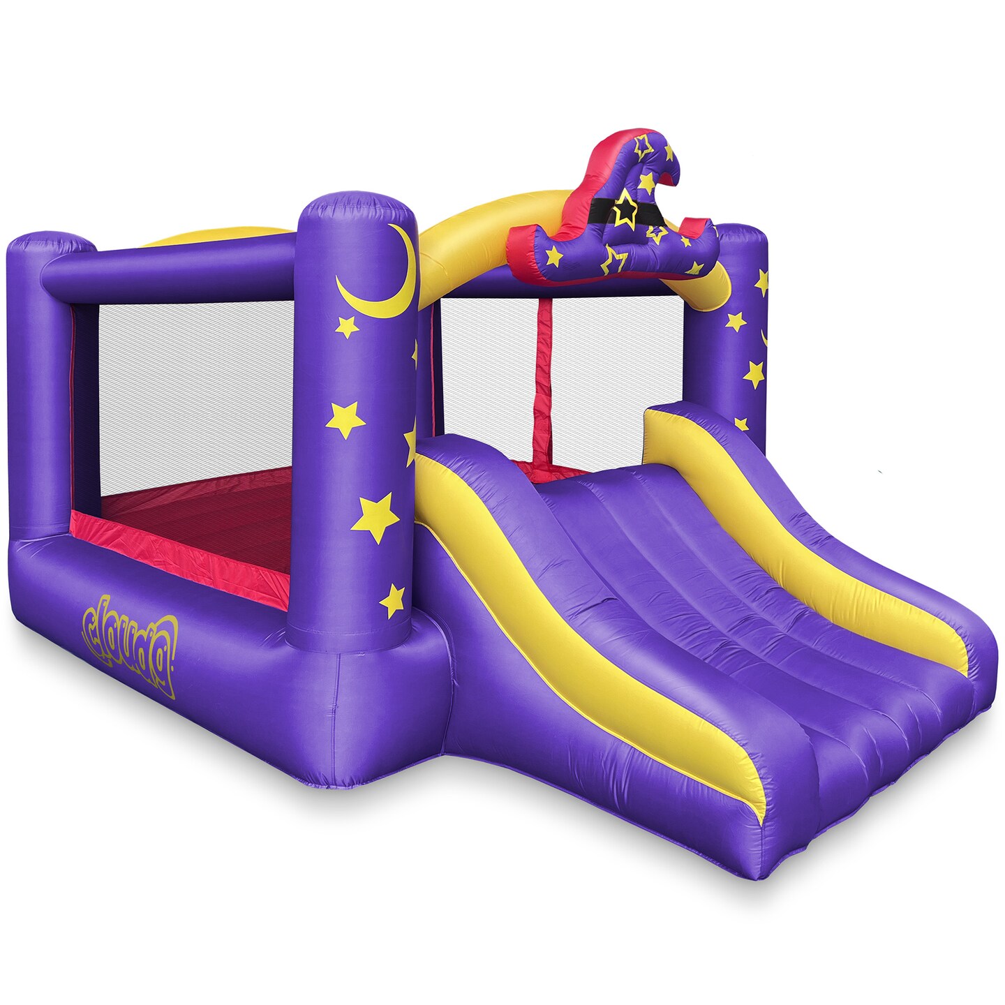 Cloud 9 Inflatable Bounce House and Blower, Wizard Theme Bouncer for ...