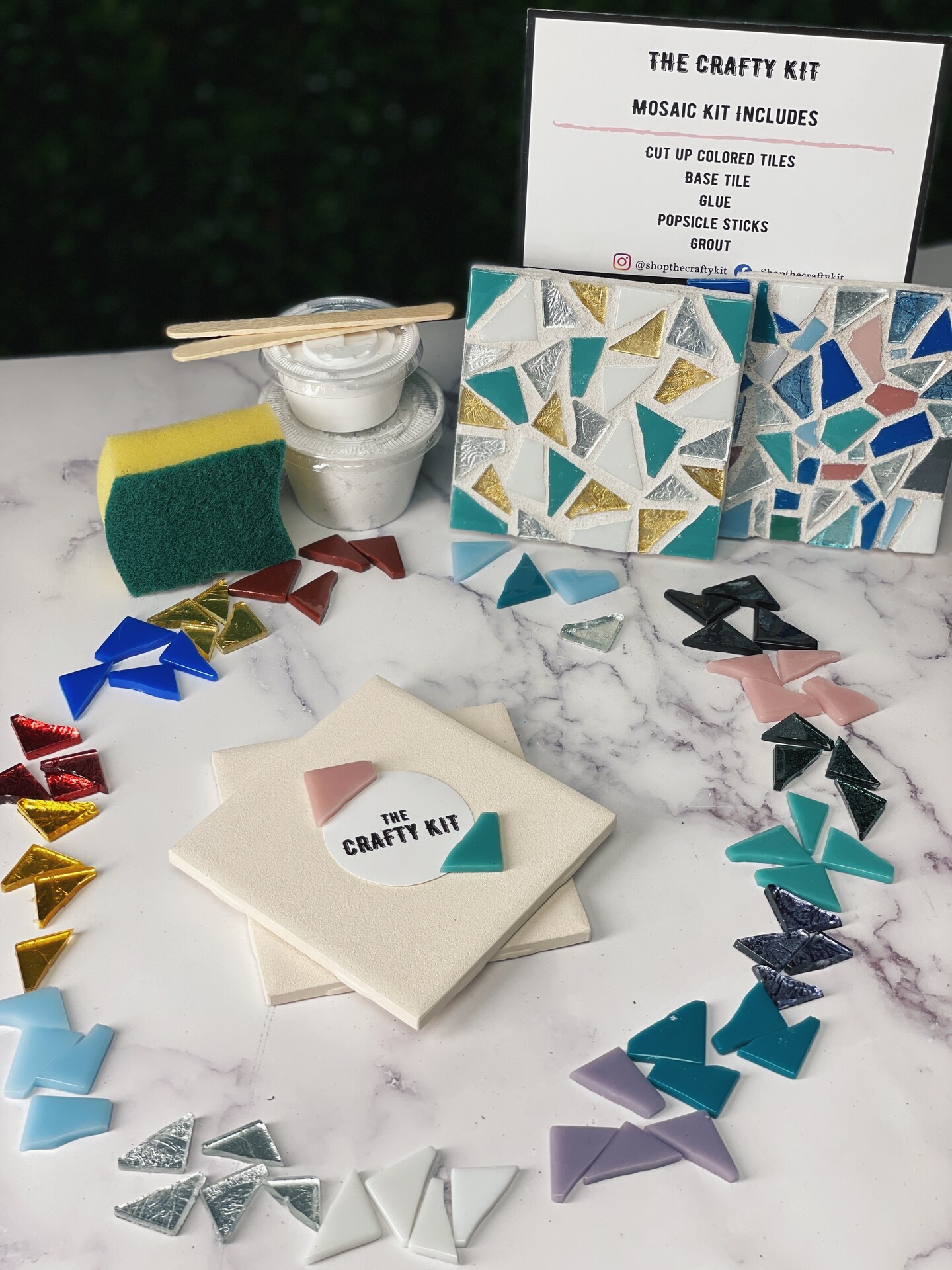 DIY Mosaic Coaster Kit | MakerPlace by Michaels