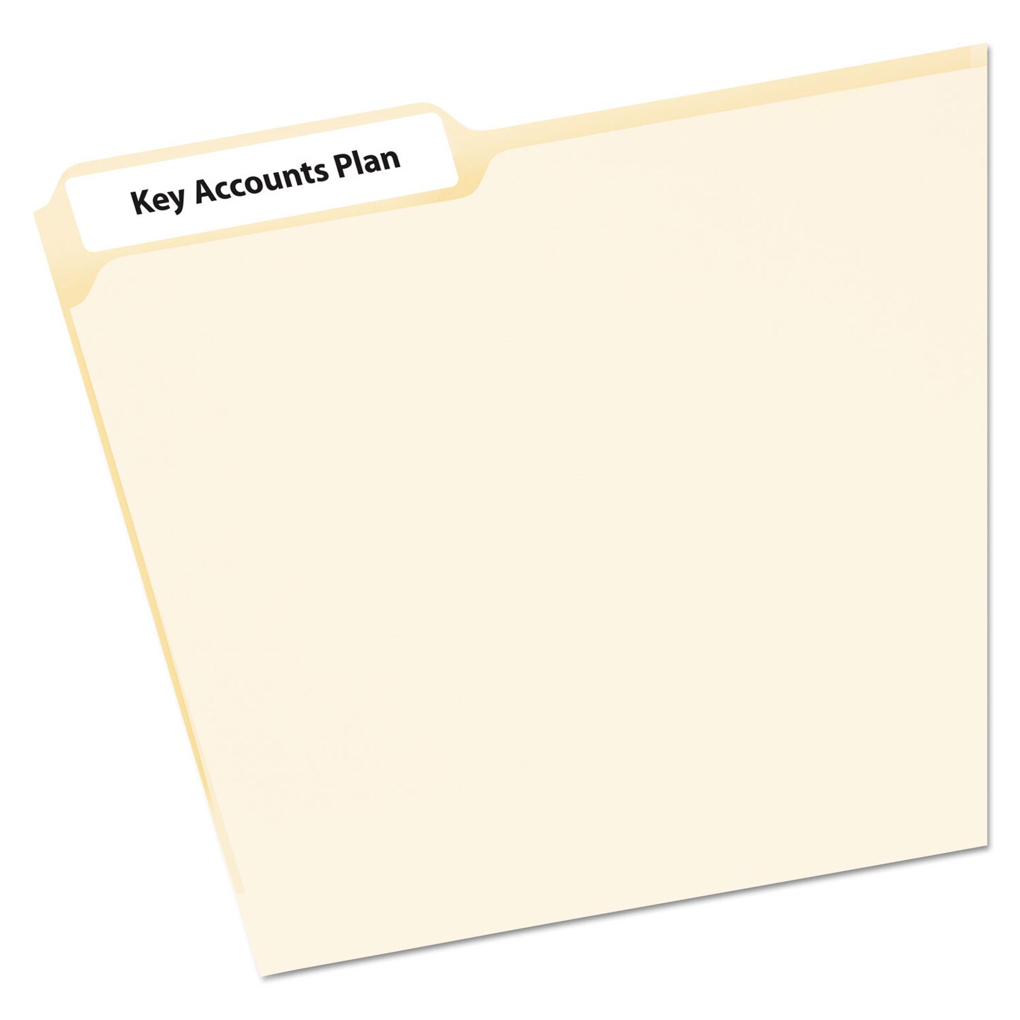 Avery Mini-Sheets Permanent File Folder Labels, 0.66 x 3.44, White, 12 ...