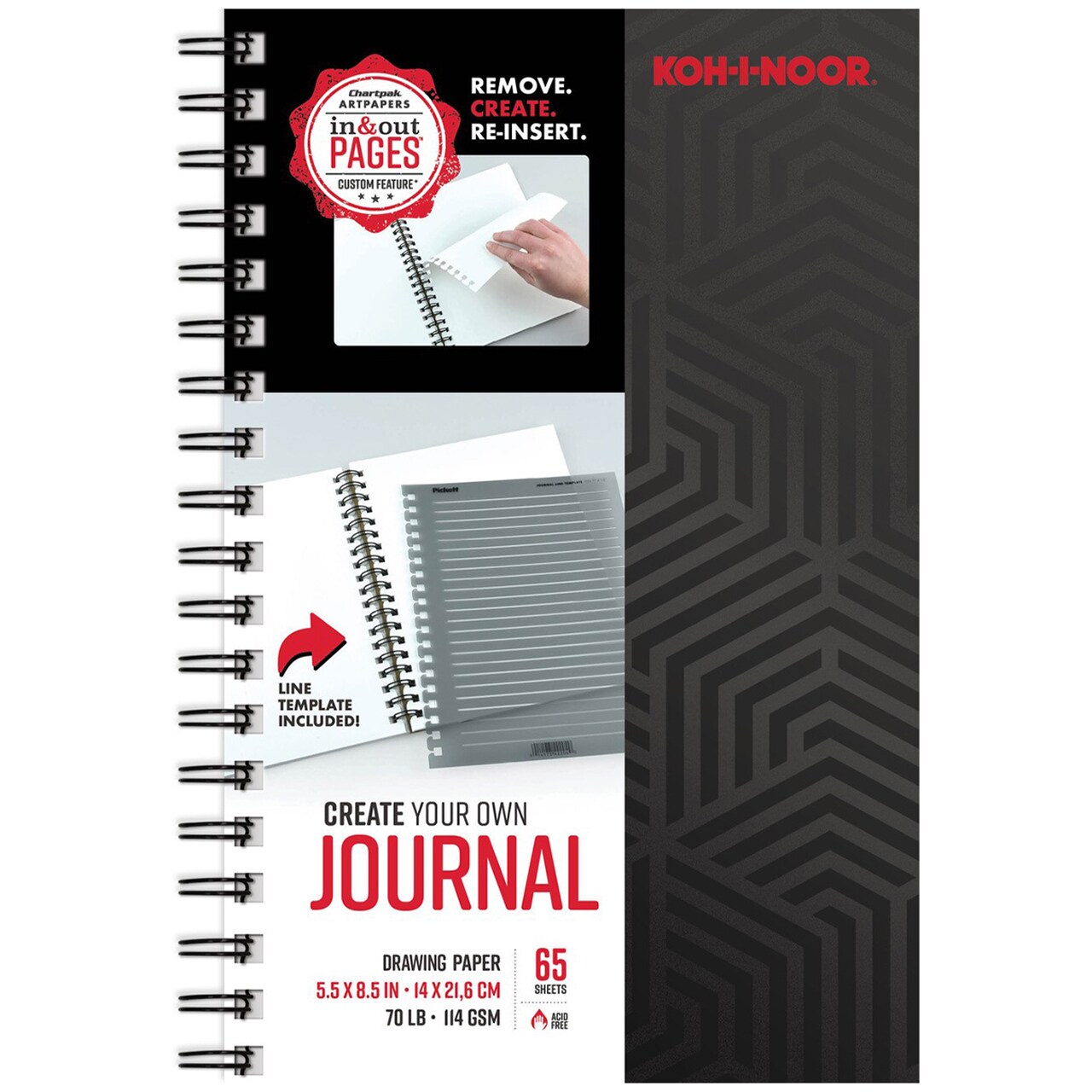 Koh-I-Noor® Line Journal with Template | Michaels