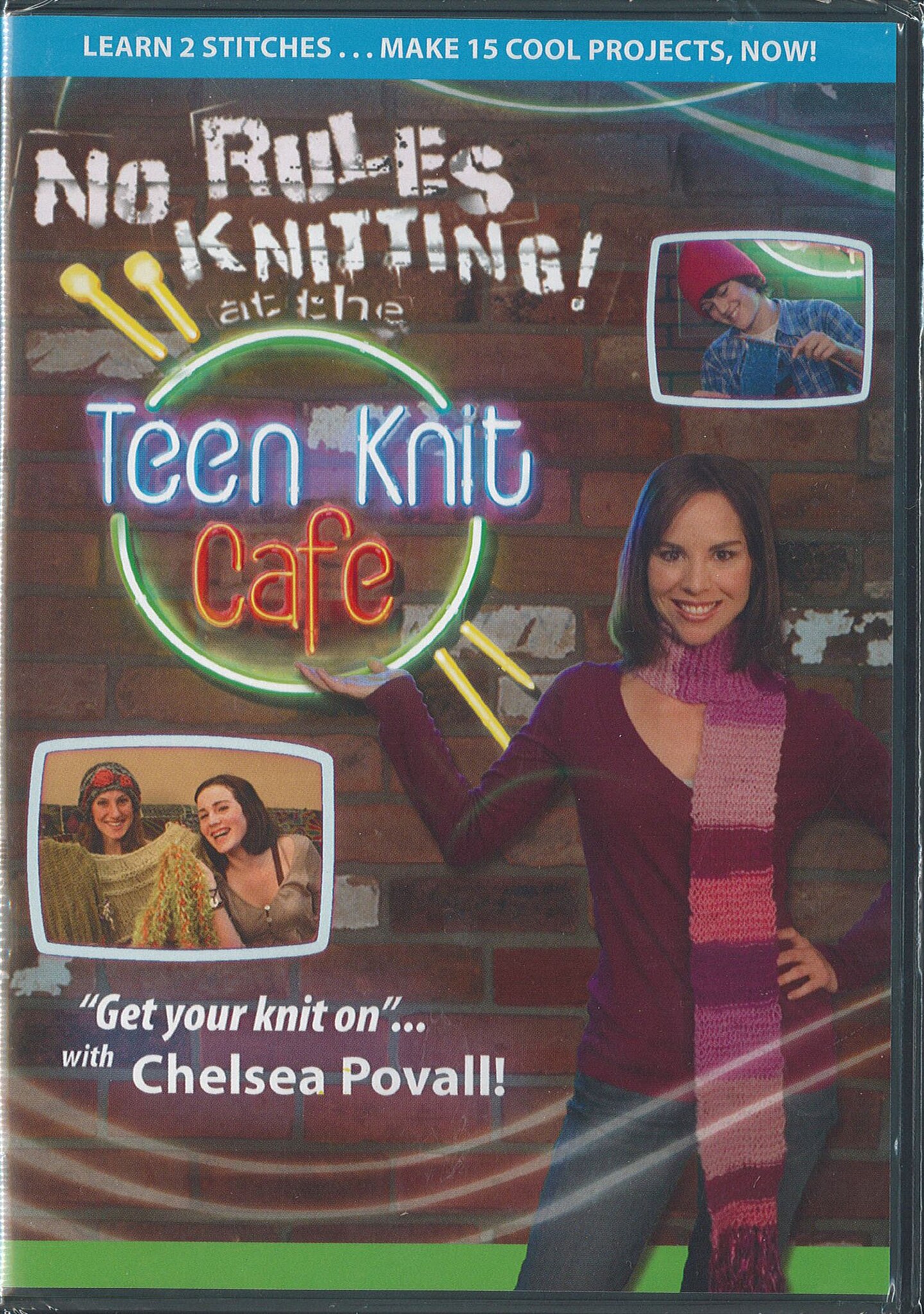 Leisure Arts No Rules Teen Knit Cafe Knitting DVD | Michaels