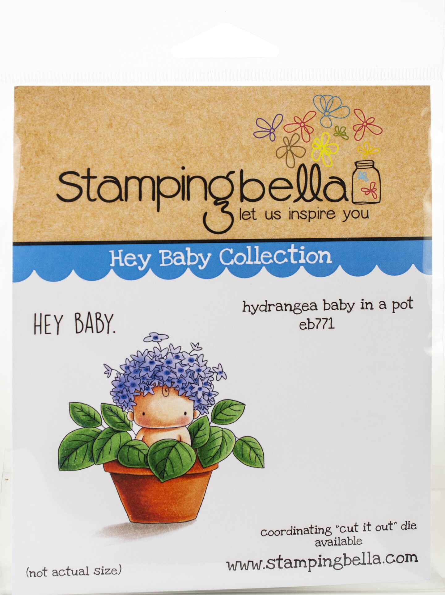 Stamping Bella Cling Stamps-Hydrangea Baby | Michaels