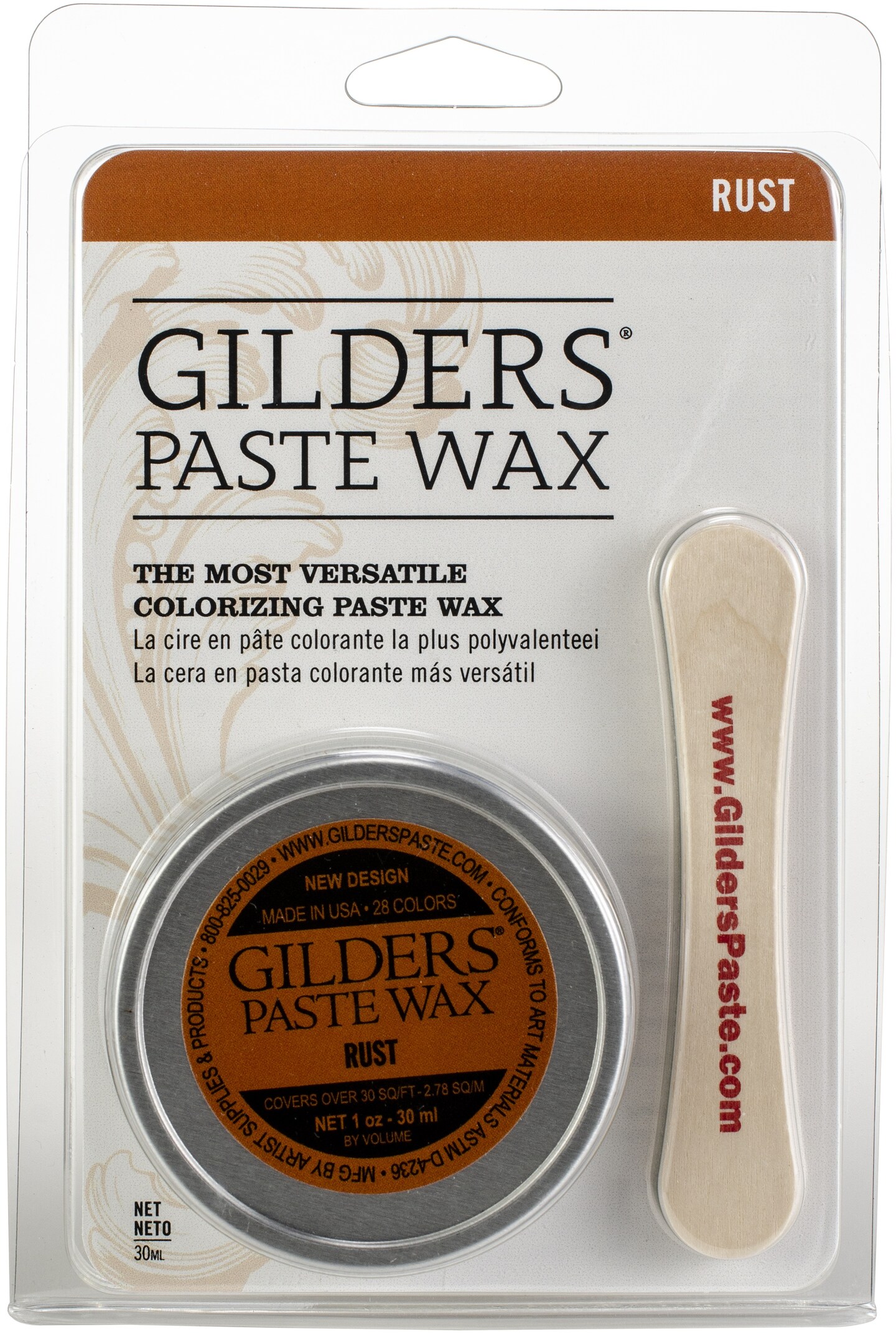 Gilders(R) Paste Wax Finishes 30Ml - Baroque Art-Rust | Michaels